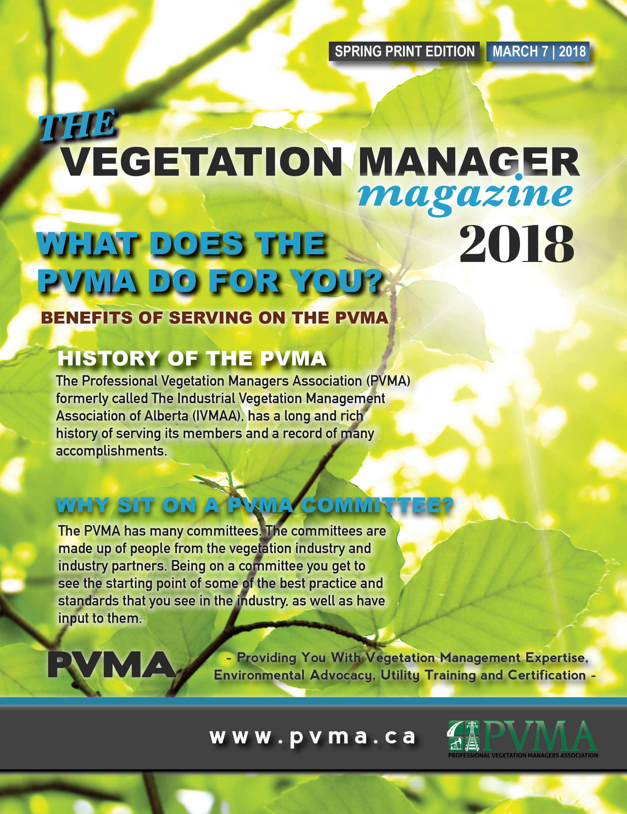 Professional Vegetation Managers Association in Alberta- PVMA